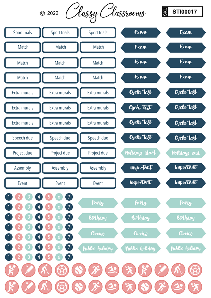 Stickers – Classy Classrooms